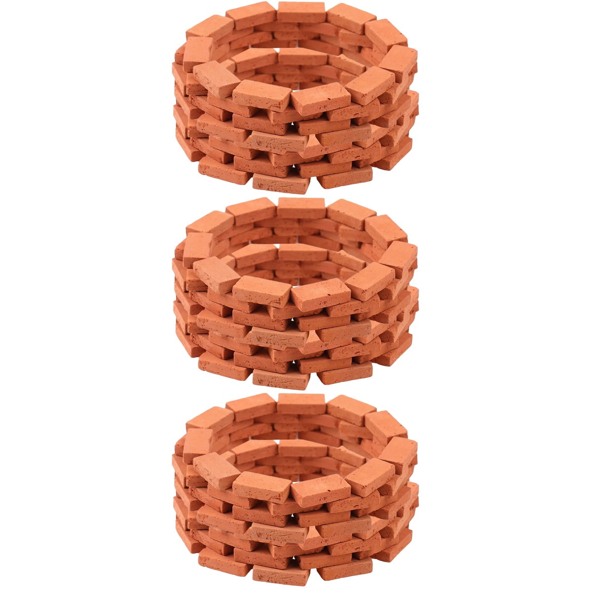 450 Pcs Building Blocks Toys Fake Bricks Miniature Small Red Landscape ...