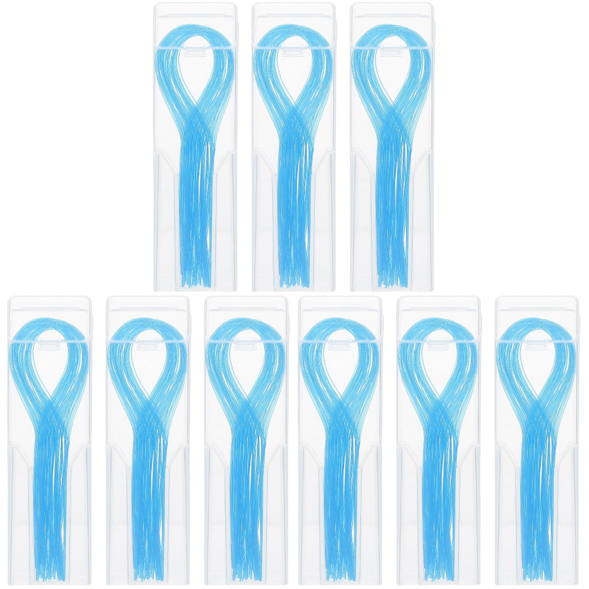 450 Pcs Dental Floss Orthodontic Flossers Home Crowns Gum Threader ...