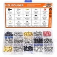 450 Pieces Computer Standoffs Spacer Screws Assortment Kit for Hard ...