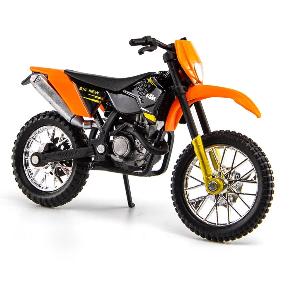 450 SX-F Alloy Motorcycle Model 1:18 Diecasts Portable Racing Finger ...