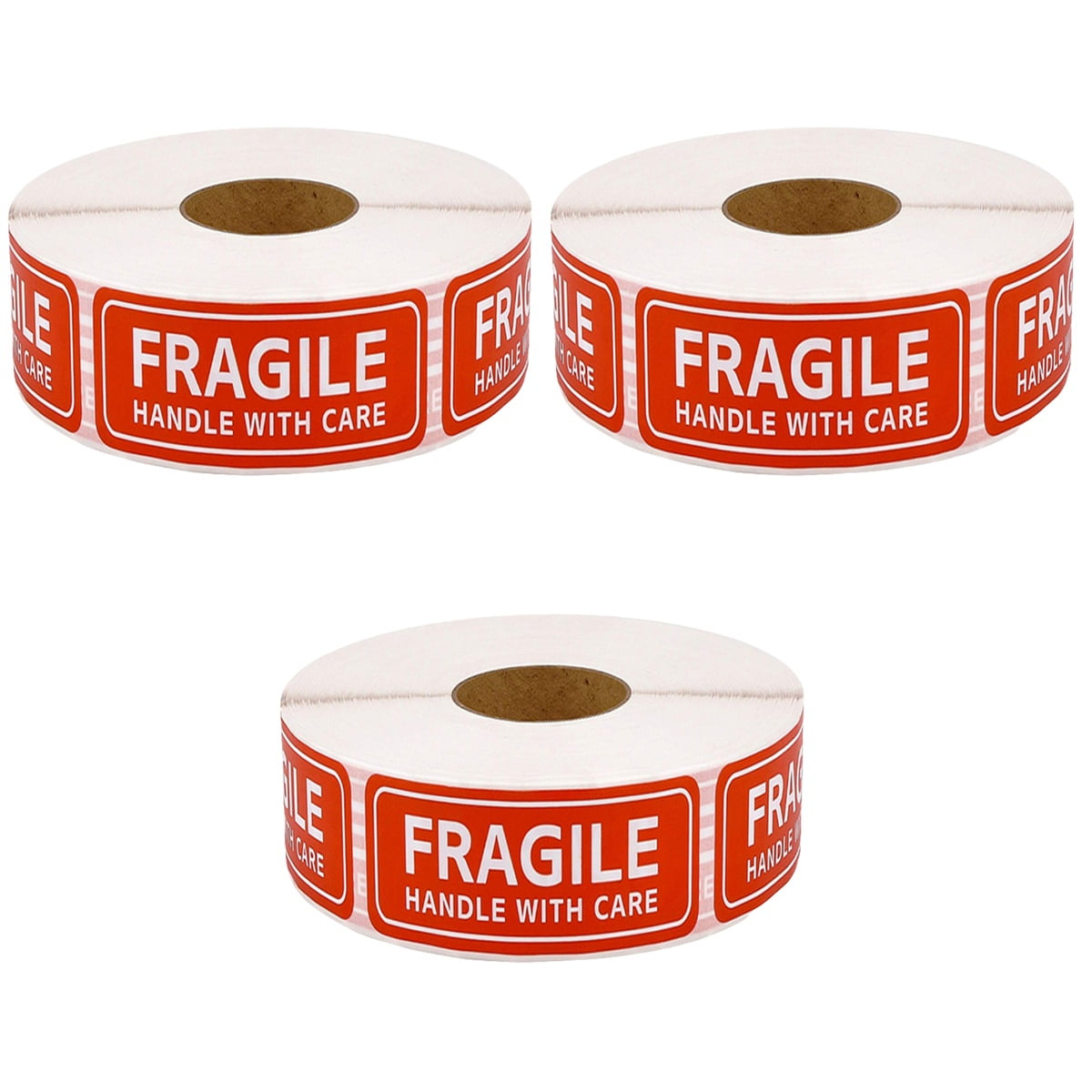 LULULION Fragile Label Stickers Red Handle with Care for DIY Use 450Pcs ...