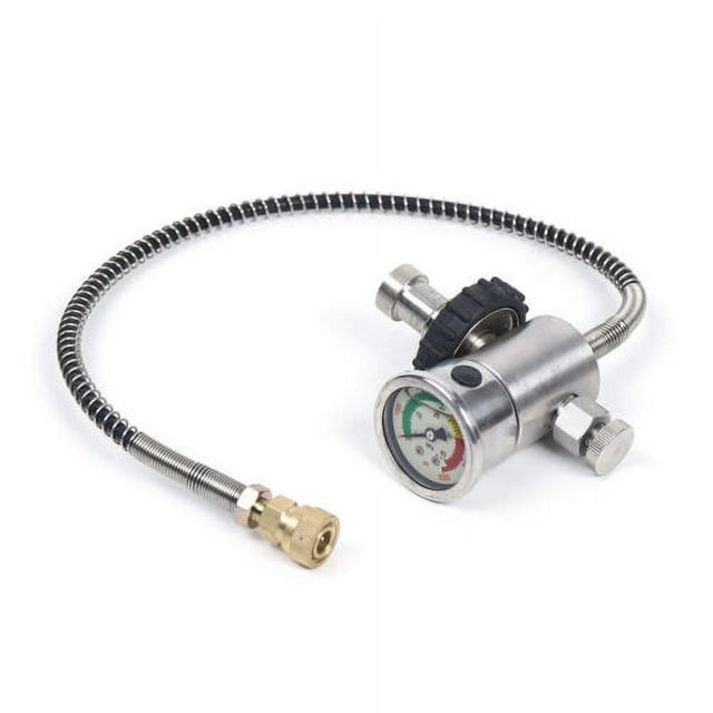 4500 PSI Valve Regulator Fill Station Hose for PCP Air Tank SCBA SCUBA ...