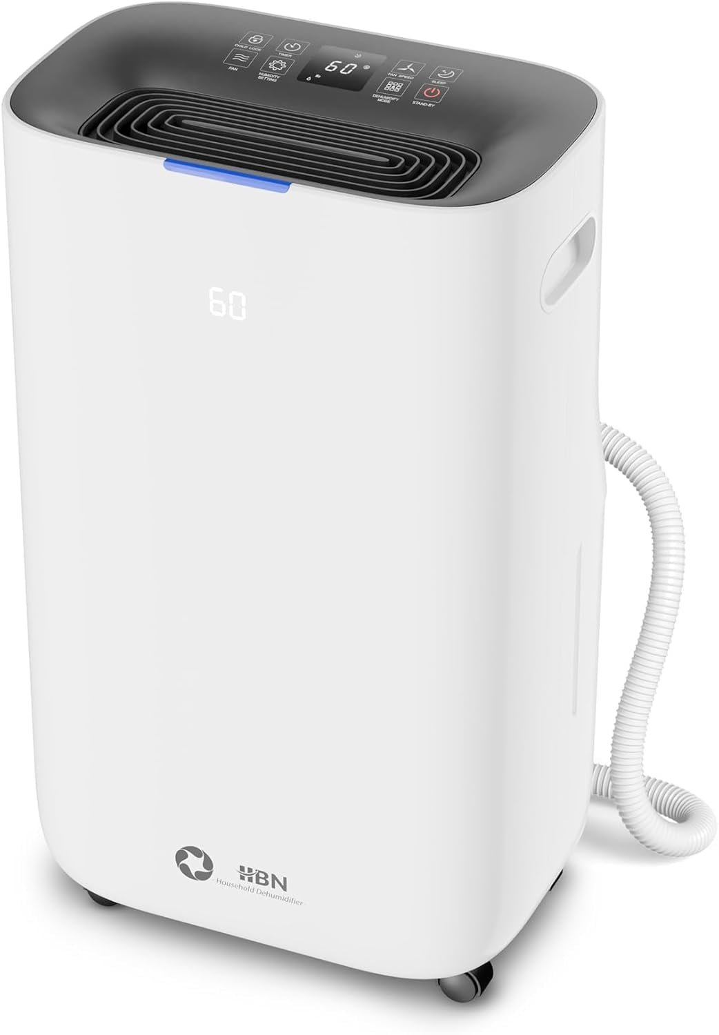 4500 Sq.Ft Smart Dehumidifier for Home, Max 80 Pint/D(Standard 53 Pint ...