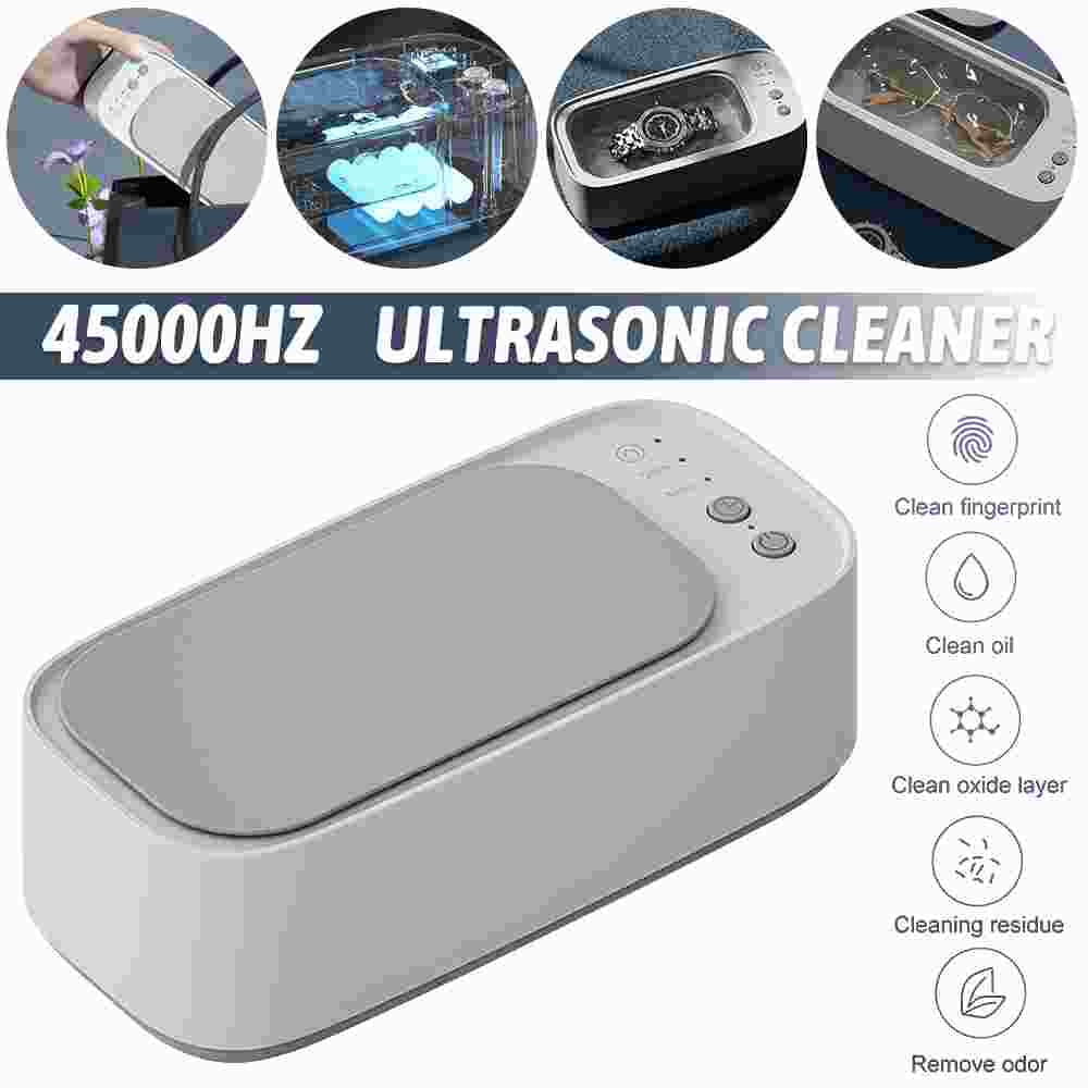 45000Hz ultrasonic cleaner ultrasonic cleaner, 500ML ultrasonic cleaner glasses with 3 time ...