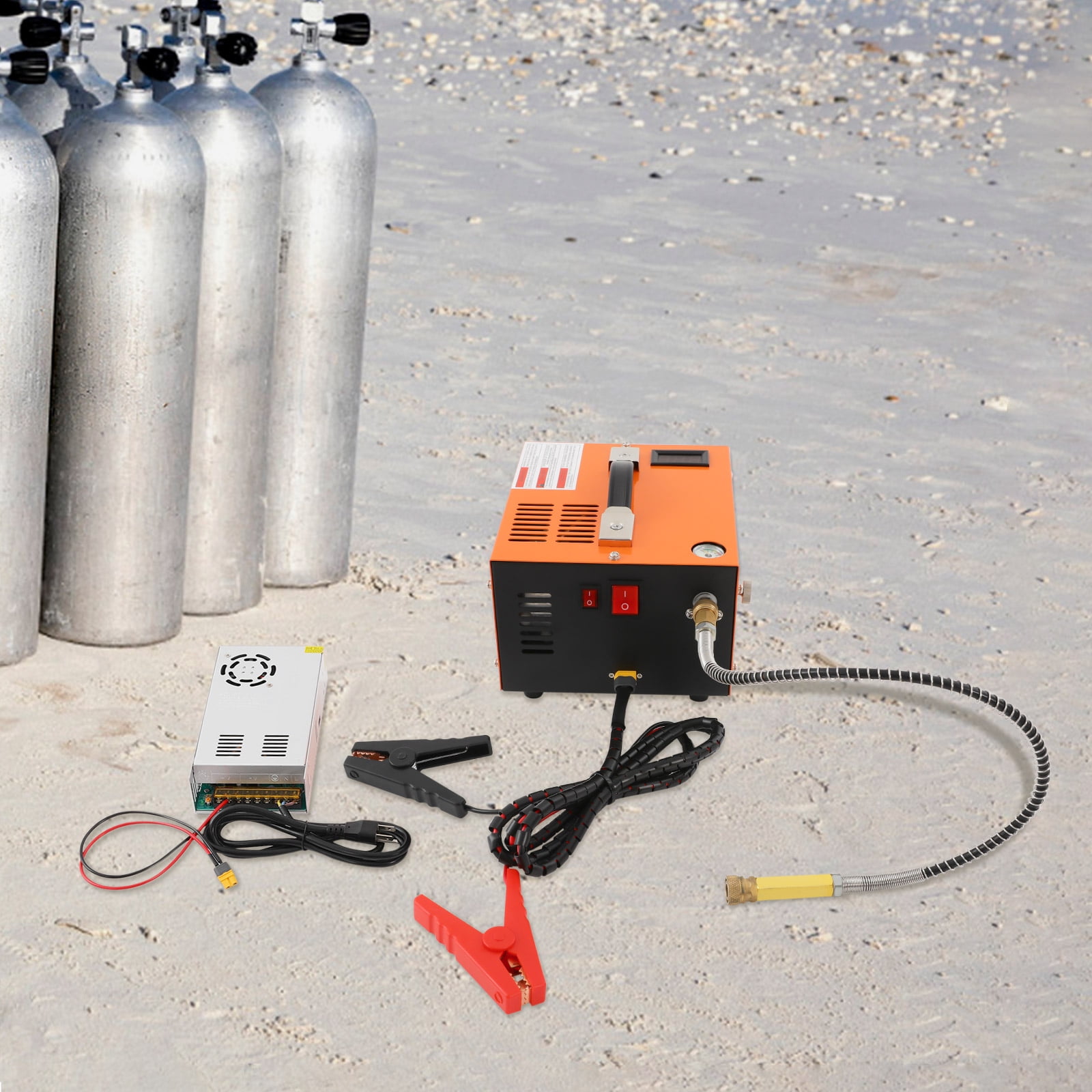 4500PSI/30MPa Air Compressor, Air Compressor with a Transformer for PCP ...