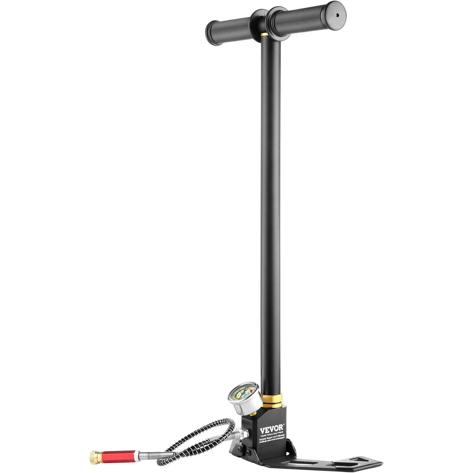 4500PSI PCP Air Rifle Pump - 3-Stage High Pressure Hand Pump with ...
