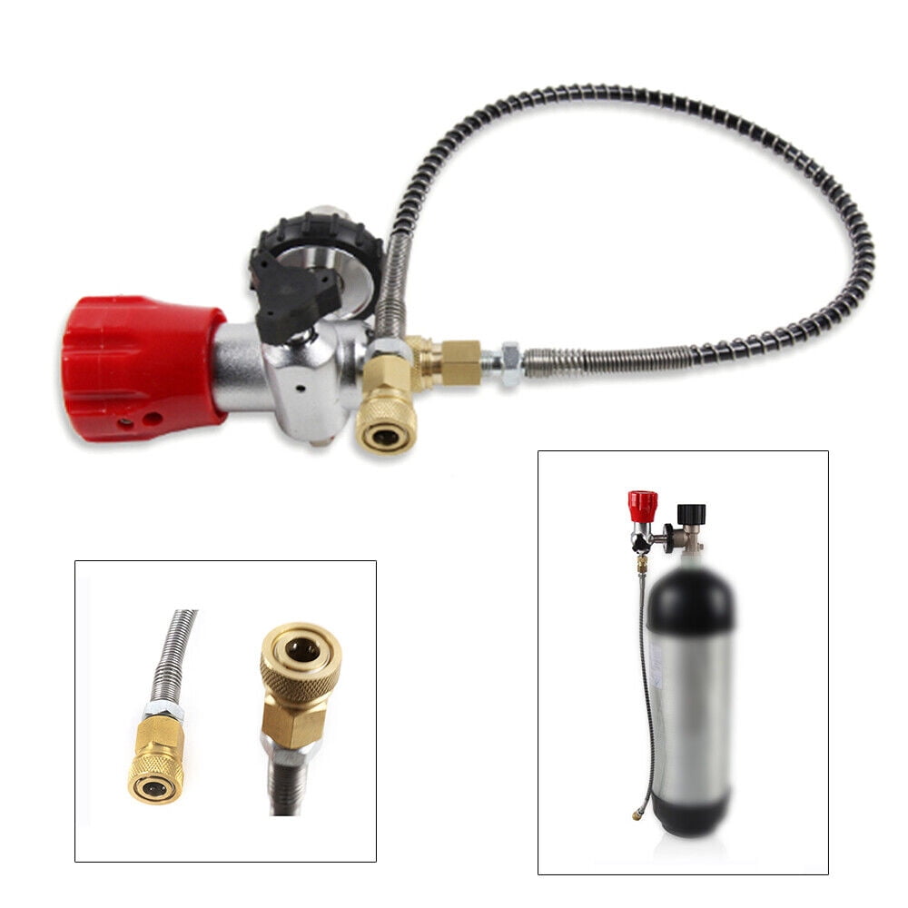 4500Psi Carbon Scuba SCBA Valve PCP Paintball Diving Gas Tank Air Scuba ...