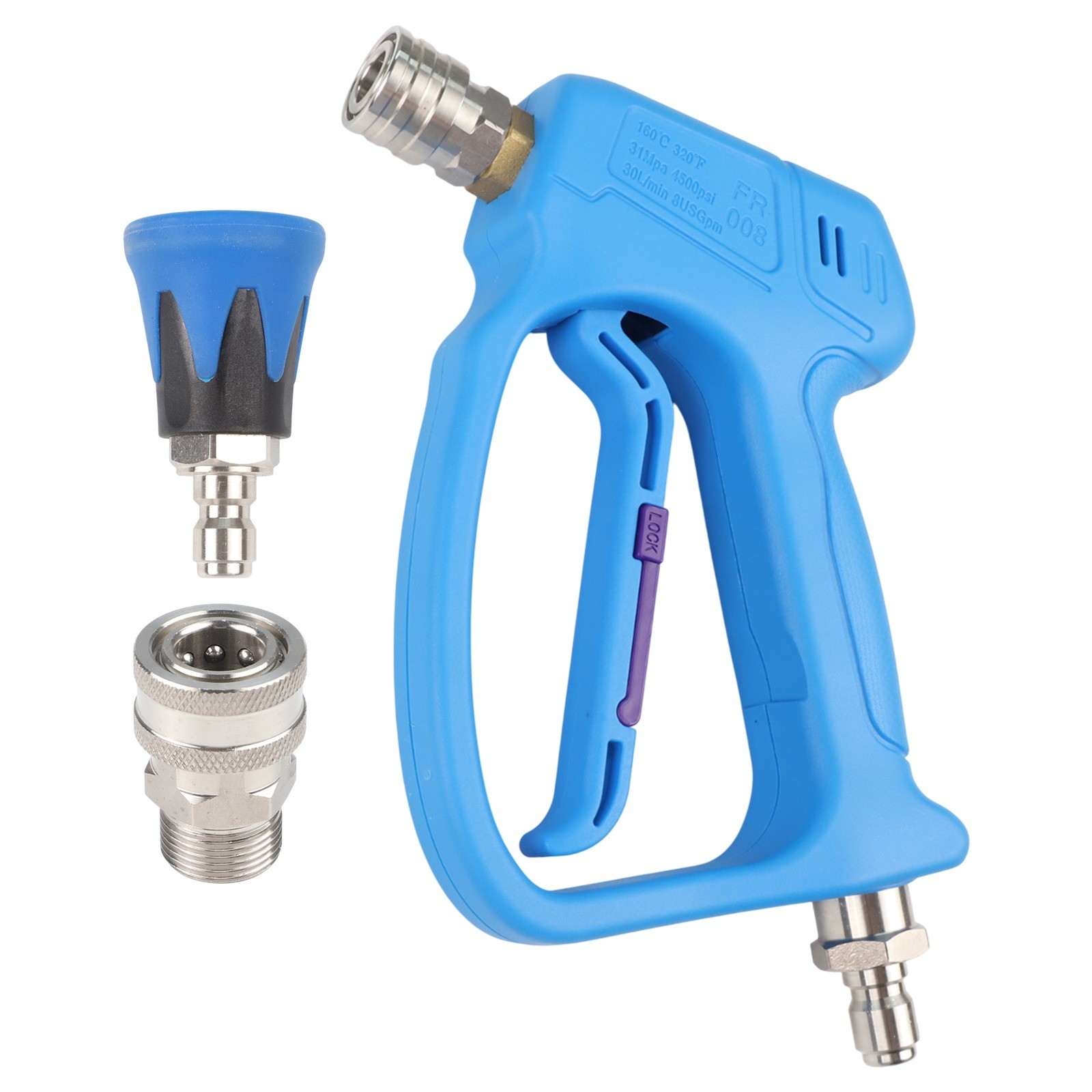 4500Psi High Pressure Washer Spray Lever Handle + Nozzle: Suitable For ...