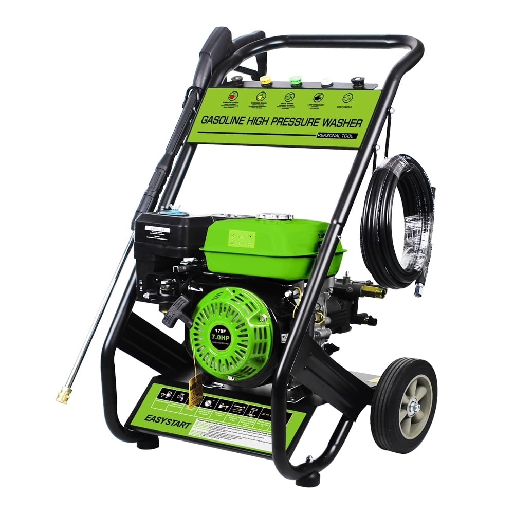 4500W Power Washer with 5 Nozzle, Portable Washer for Patios, Cars ...