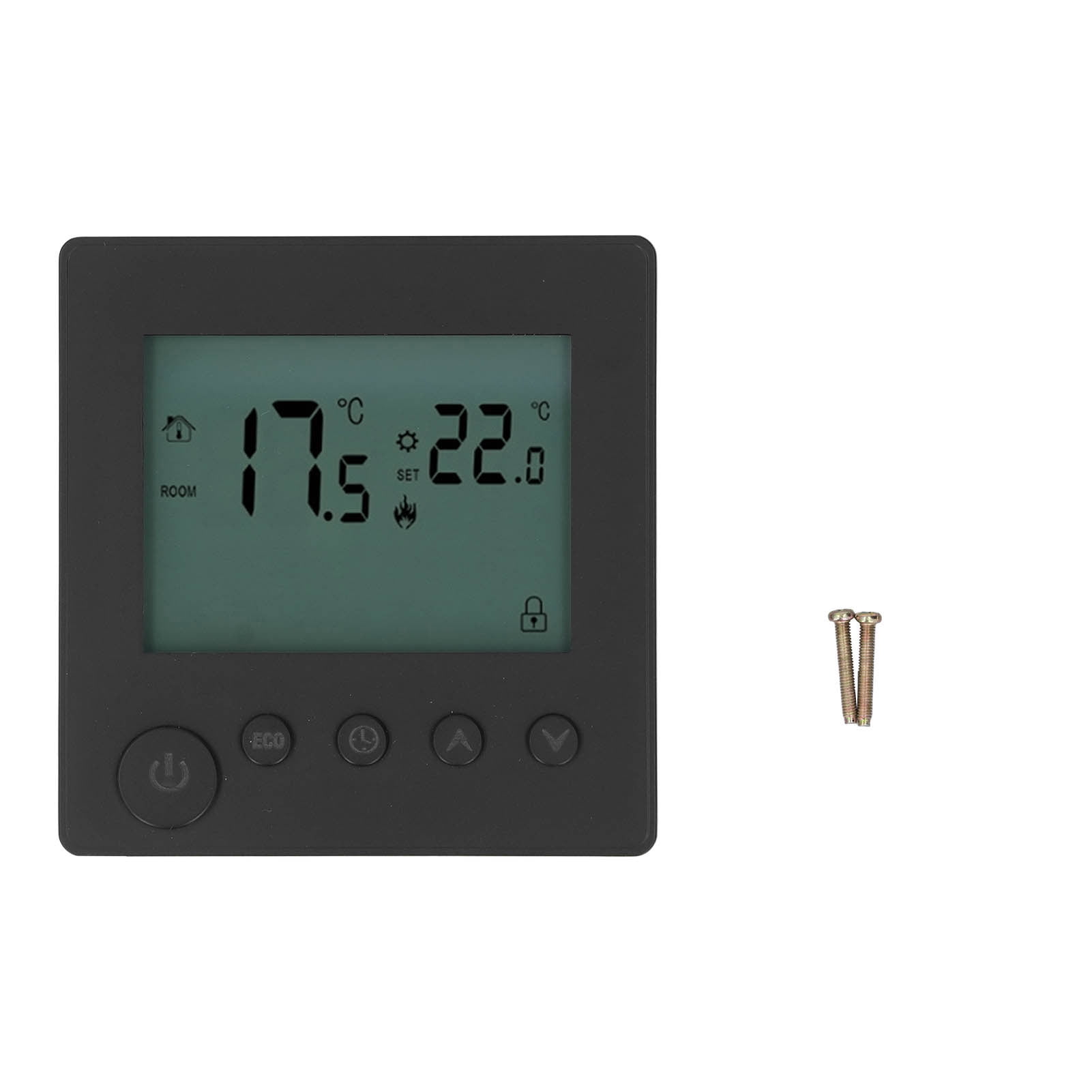 Abastado Smart Thermostat 4500W Button Control Water Heating Thermostat ...