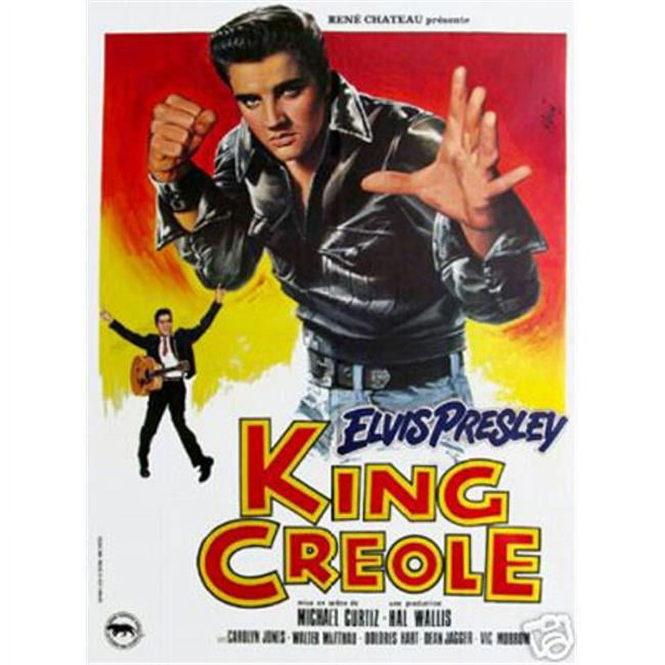 4506-12x18-LM King Creole Elvis Presley Poster - Walmart.com