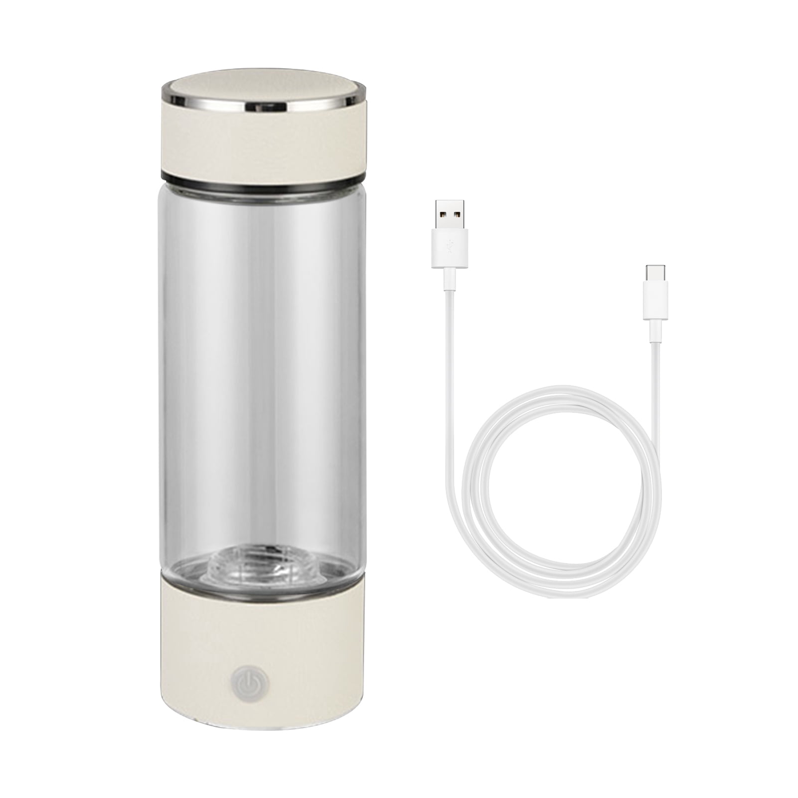 450ML Water Cup - Transparent USB Rechargeable Rapid Electrolysis ...