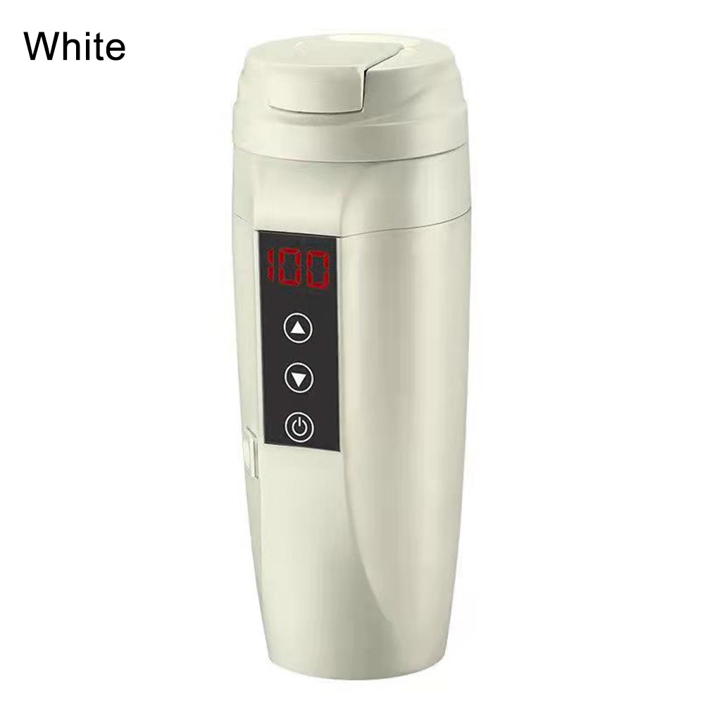 450Ml Car Heated Smart Cup 304 Stainless Steel Automobile Water Heater ...