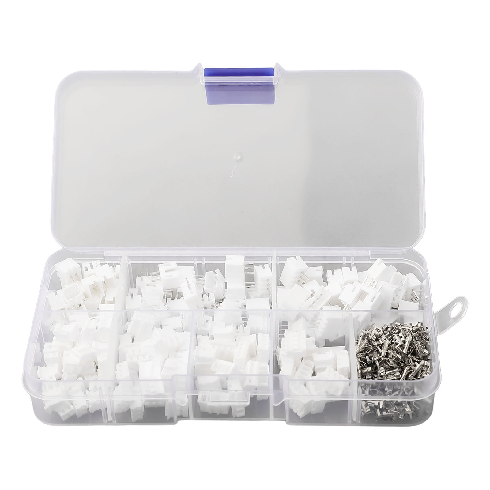 450PC 2.0mm JST PH Connector Kit with 2/3/4Pin Housing Plug Adapter Terminal Kit - Walmart.com
