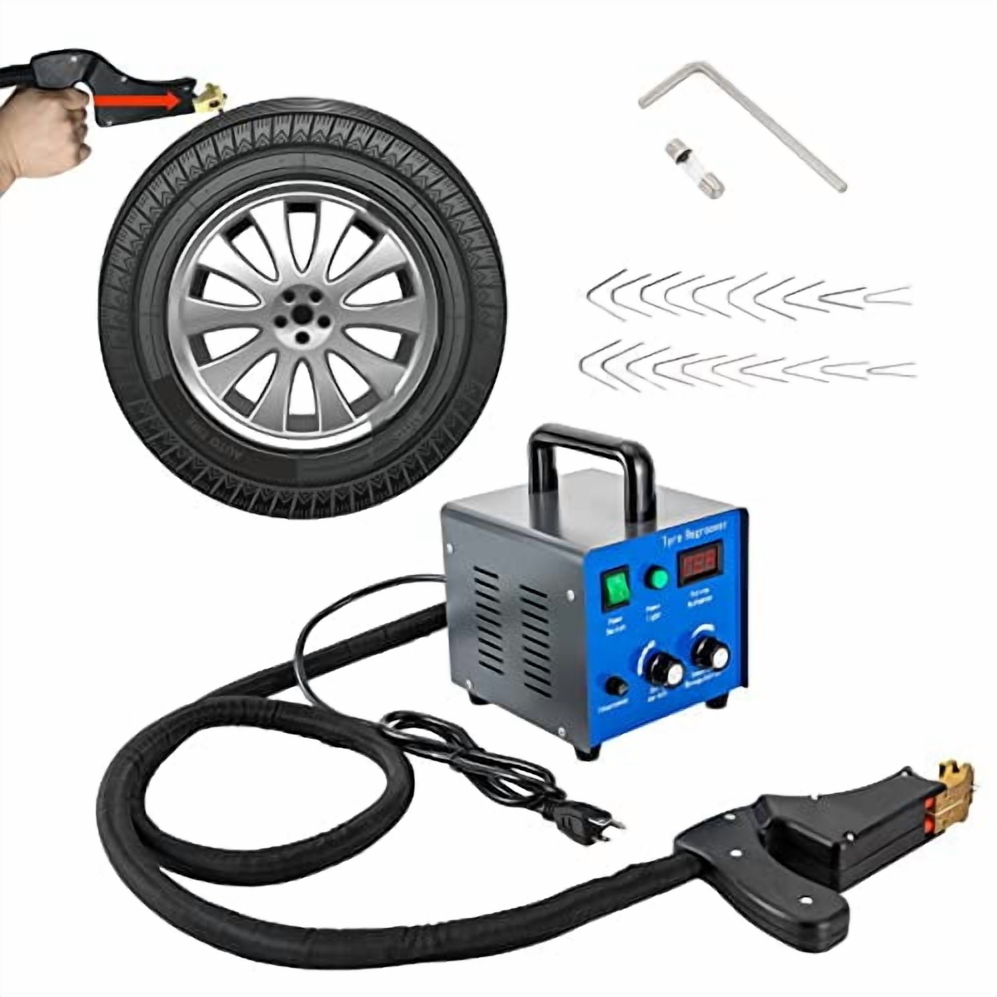 450W Electric Tire Groover Machine, 110V Rubber Tire Groover Machine ...
