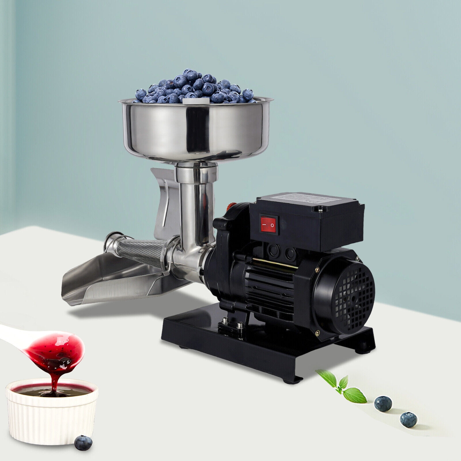 450W Tomato Milling Machine Electric Tomato Strainer Sauce Maker & Food ...