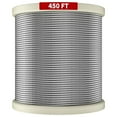 450ft 1/8 inch Stainless Steel Cable, T316 Deck Aircraft Cable Railing ...