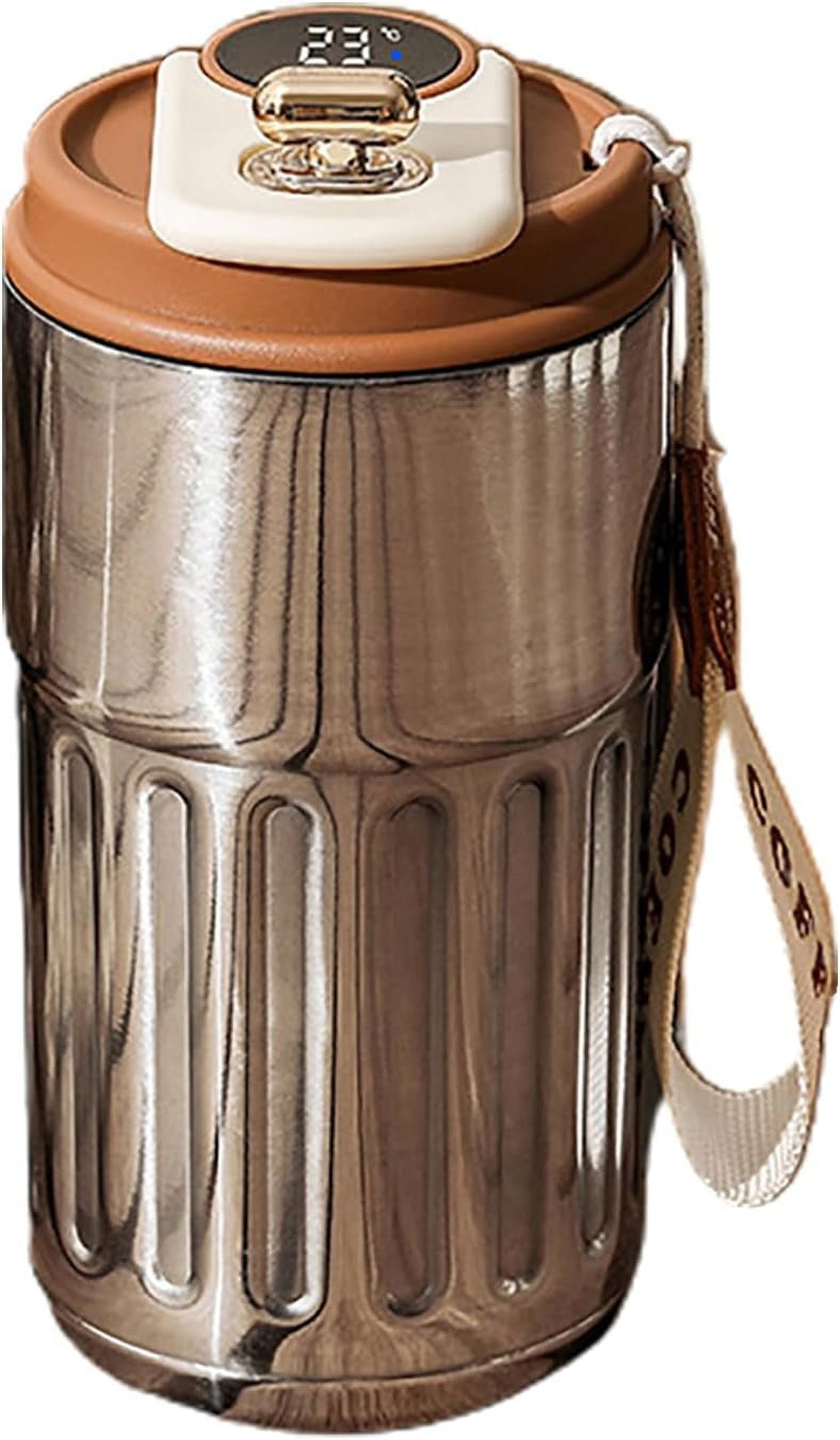 450ml Intelligent Temperature Display Thermal Mug Stainless Steel ...