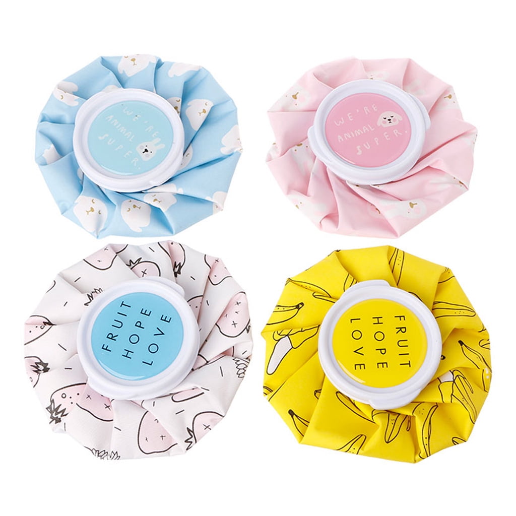 450ml Small Round Hot Water Bottle Bag Winter Relaxing Heat Therapy ...