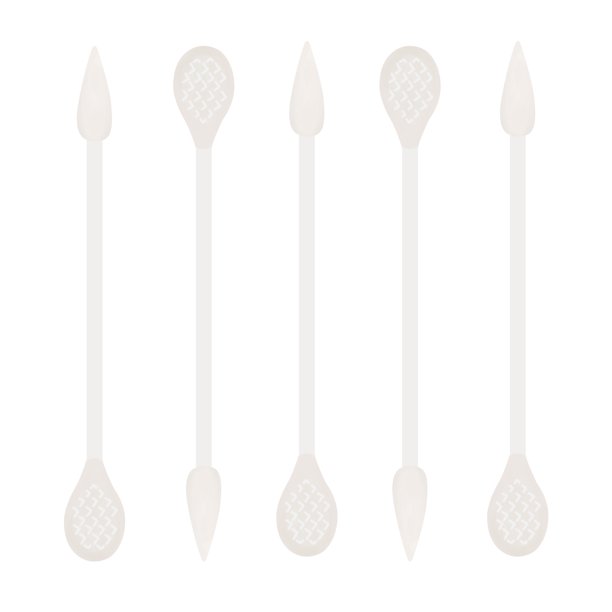 450pcs Precision Cotton Swabs, Pointed&Flattened Tip Cosmetic ...