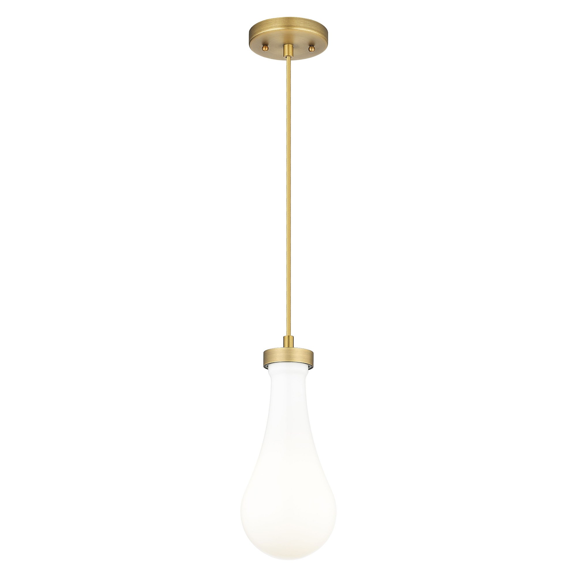 451-1P-BB-G451-5GWH Innovations Lighting Owego - 1 Light Cord Hung ...