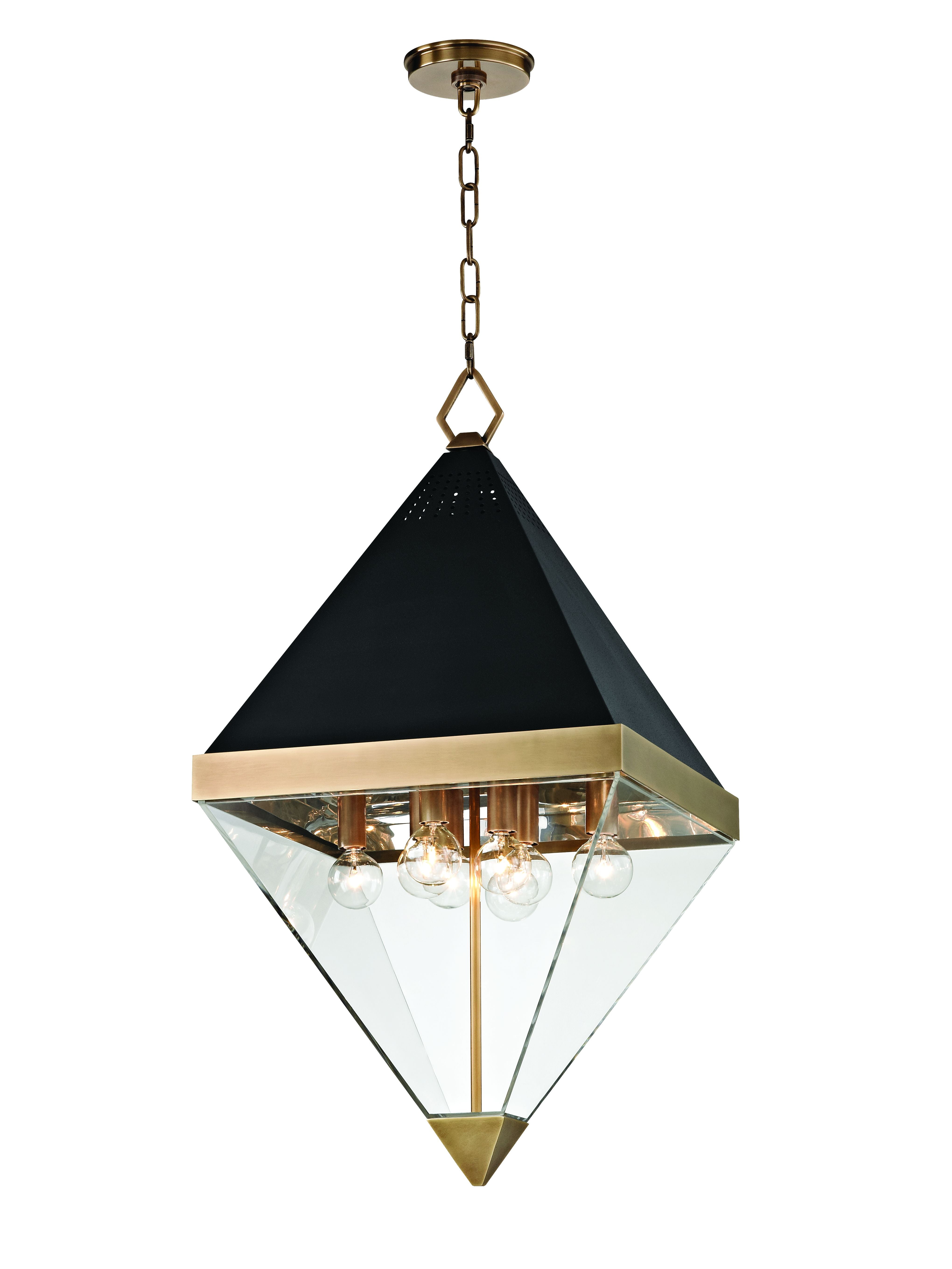 4515-AGB-Hudson Valley Lighting-Coltrane 8-Light Pendant - 15 Inches ...