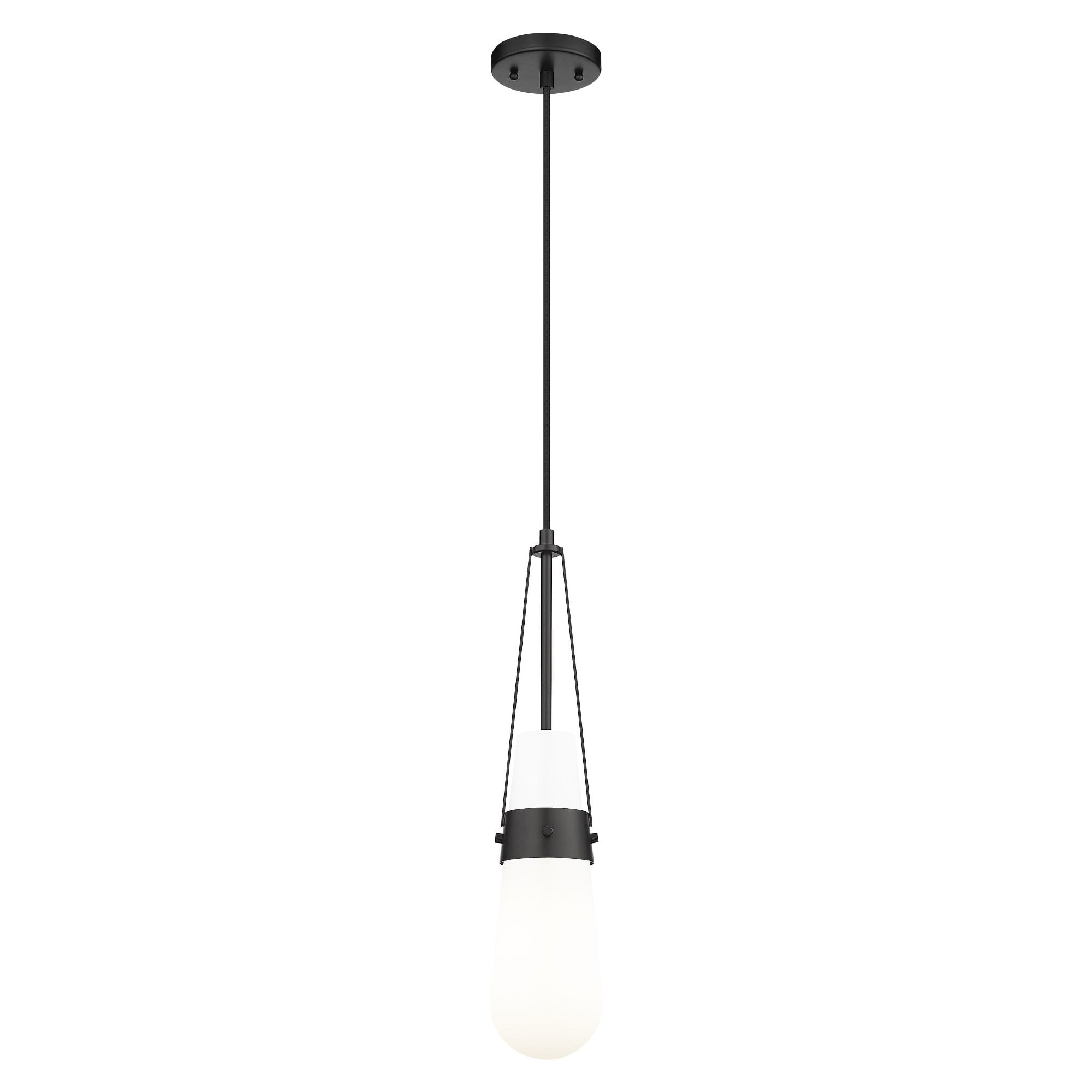 452-1P-BK-G452-4GWH-Innovations Lighting-Milan - 1 Light Pendant In Art ...