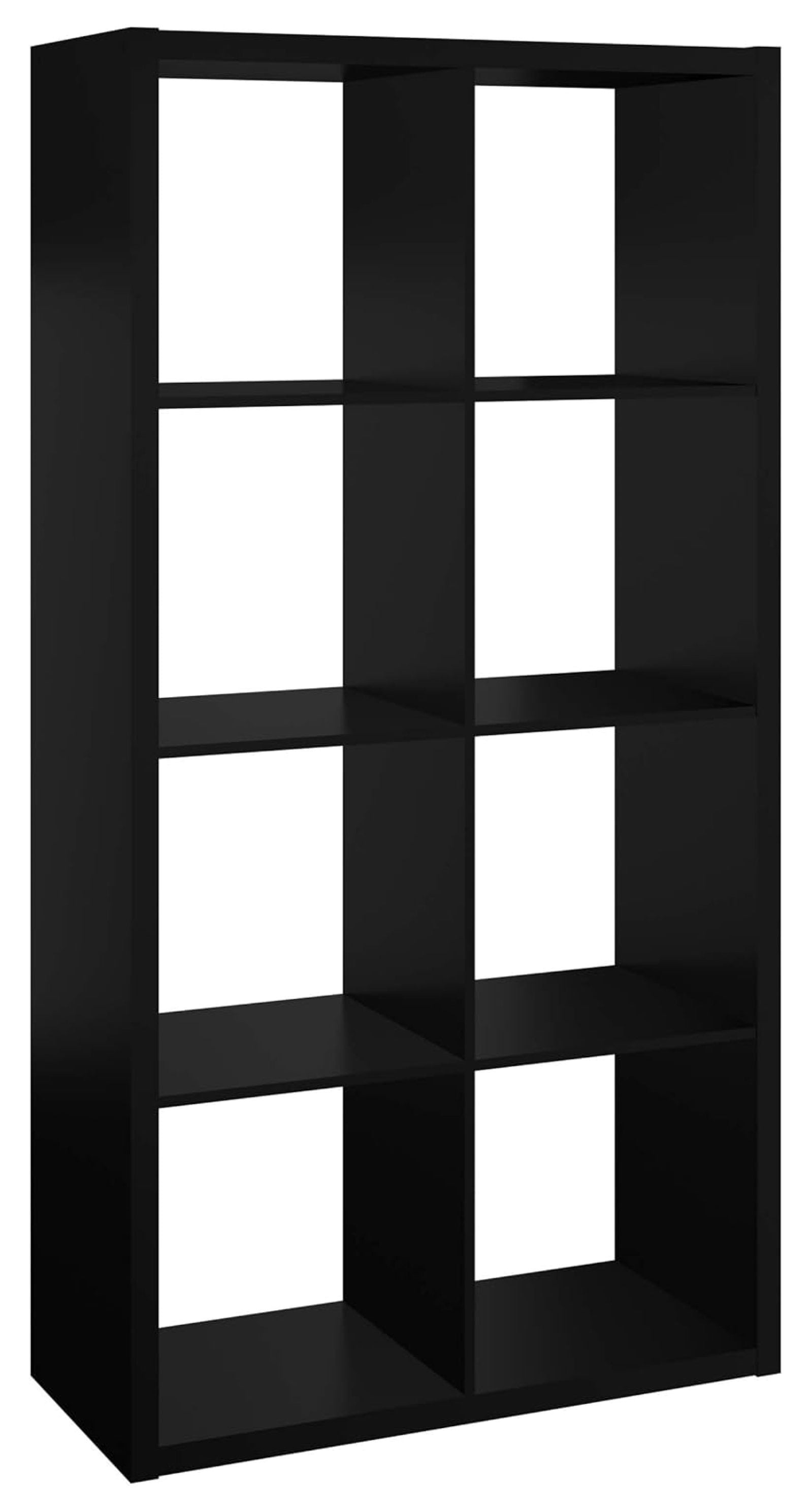 4587 Decorative Open Back 8-Cube Storage Organizer, Black, 4587 ...