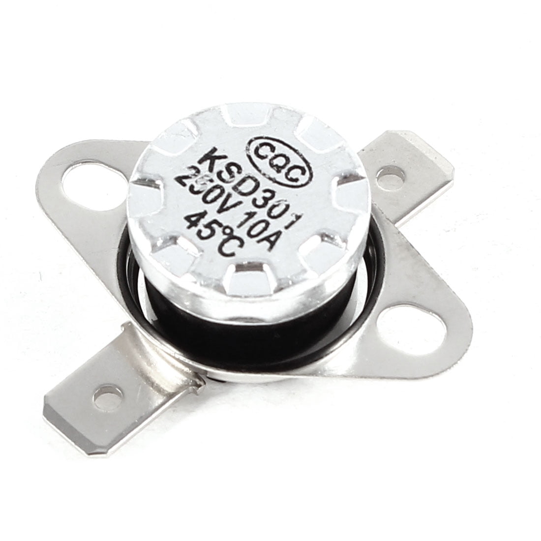 45C NC Temperature Control Switch Thermostat Auto Reset 2-Terminal ...