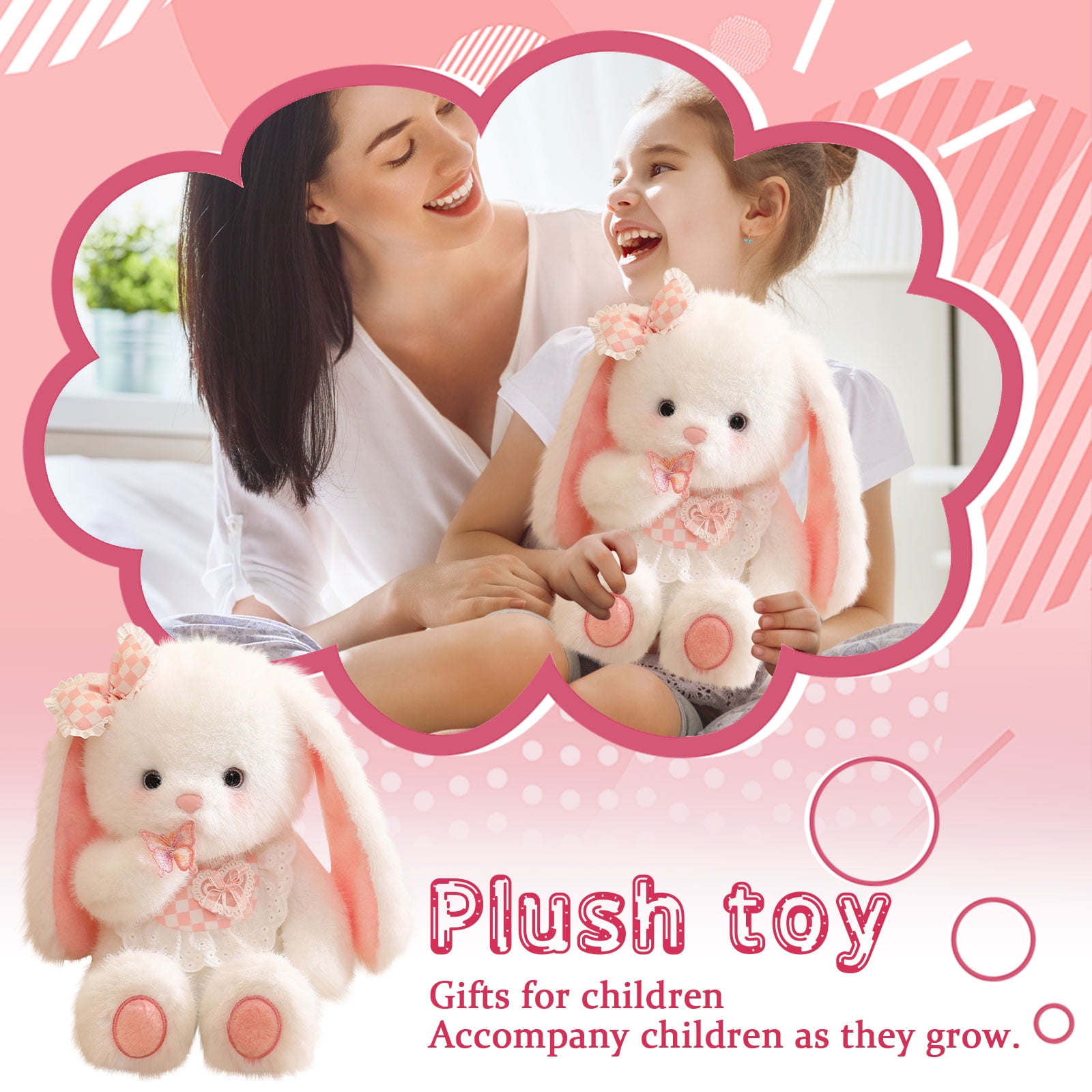 45Cm Plush Toy Colorful / Vibrant Design Cartoon Stuffed Animal ...