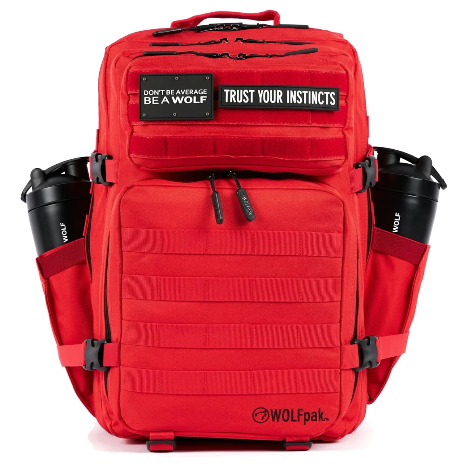 WolfPak 45L Red Meal Prep Backpack, Cooler Compartment, Waterproof ...