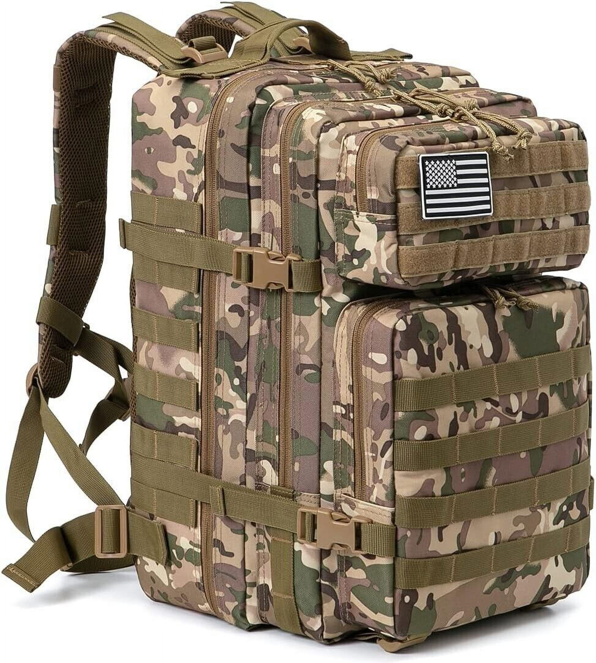45L Large 3 Day Assault Pack Backpack Bug Out Bag Rucksack - Walmart.com