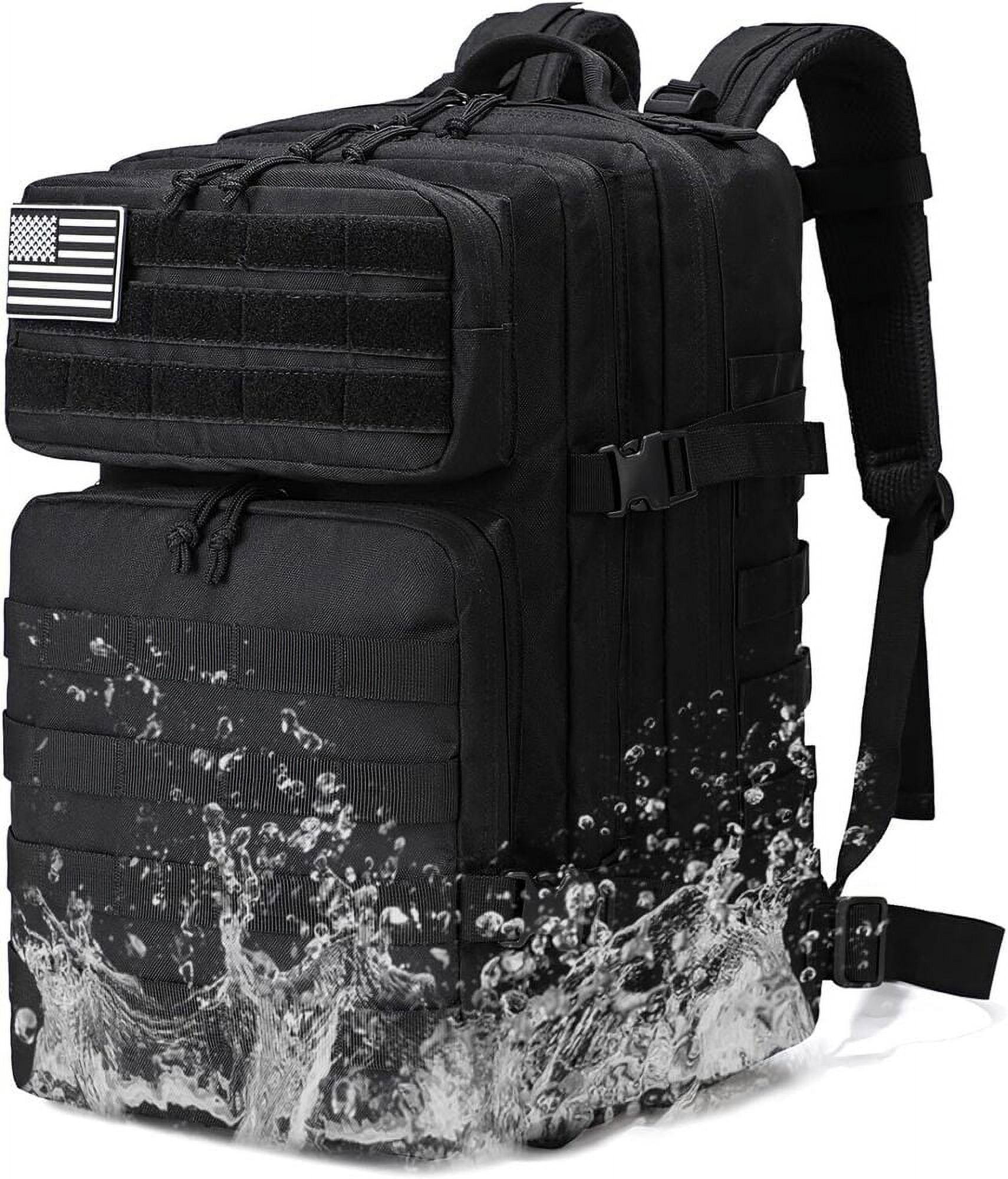 45L Large Molle 3 Day Assault Pack Tactical Army Backpack Bug Out Bag ...