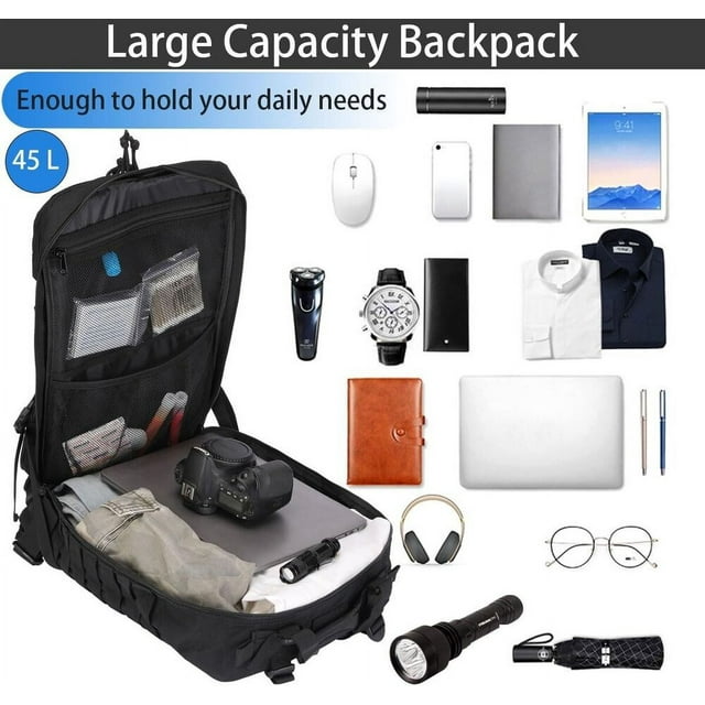 45L Military Tactical Backpacks Lage Molle Backpack 3 Day Assault Pack ... 45L Military Tactical Backpacks Lage Molle Backpack 3 Day Assault Pack ...