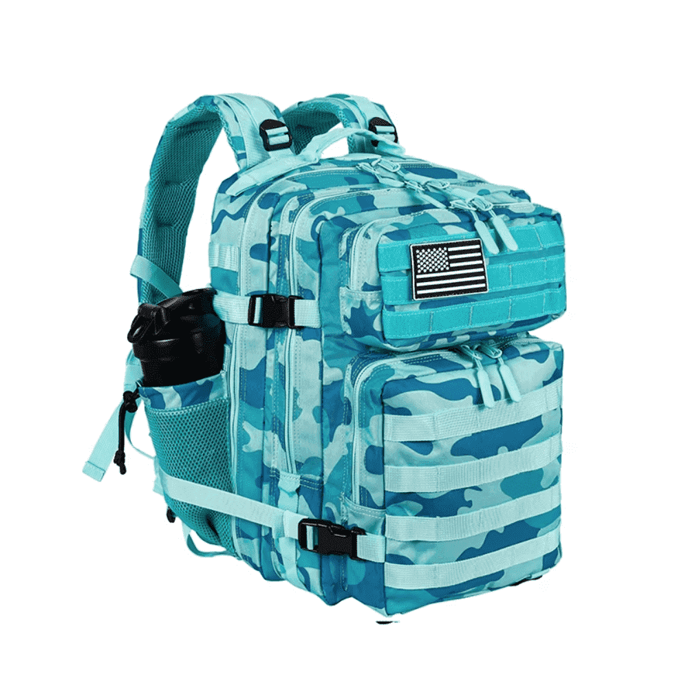 45L Tactical Backpack Waterproof Oxford Backpack for Outdoor Hiking ...