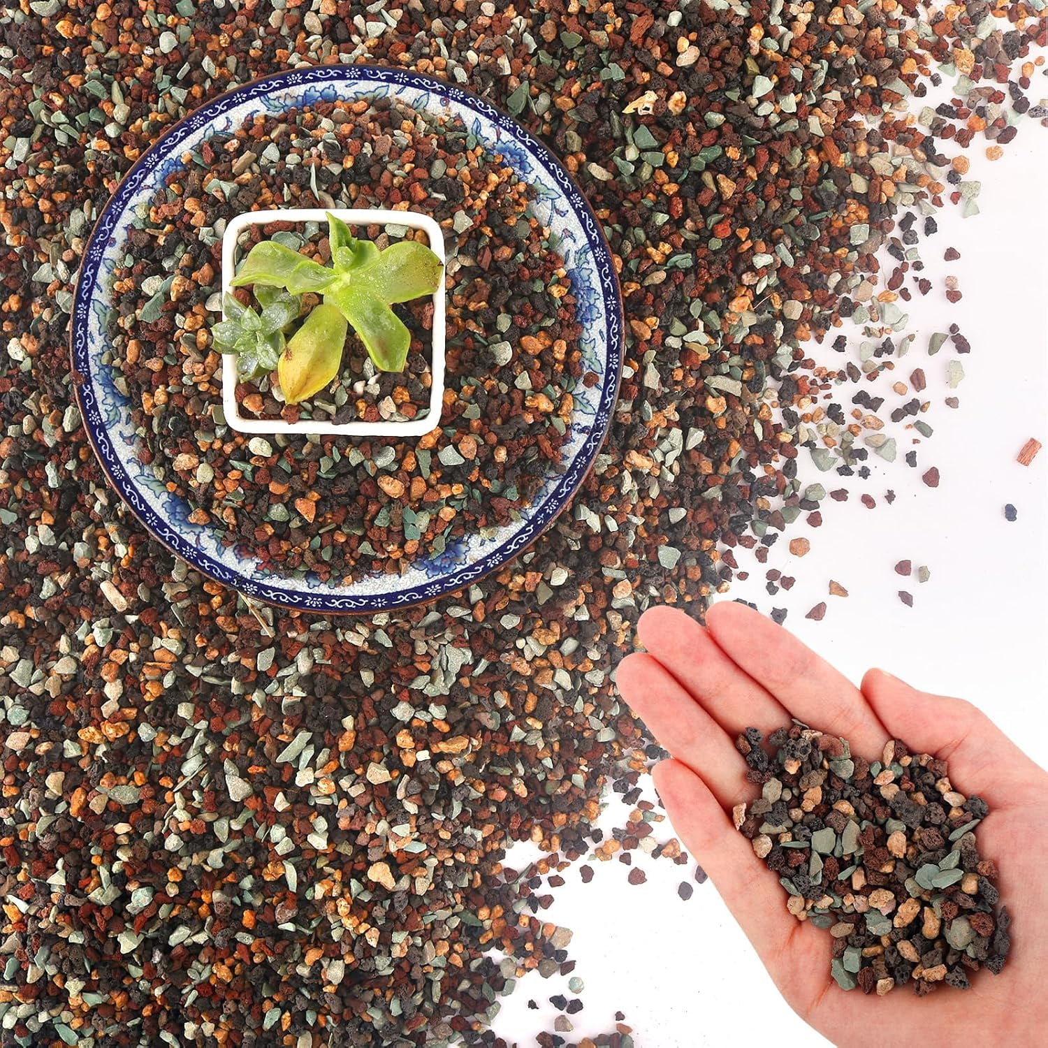 45Lb Horticultural Lava Rock-Lava Rocks for Plants,Succulent Soil ...