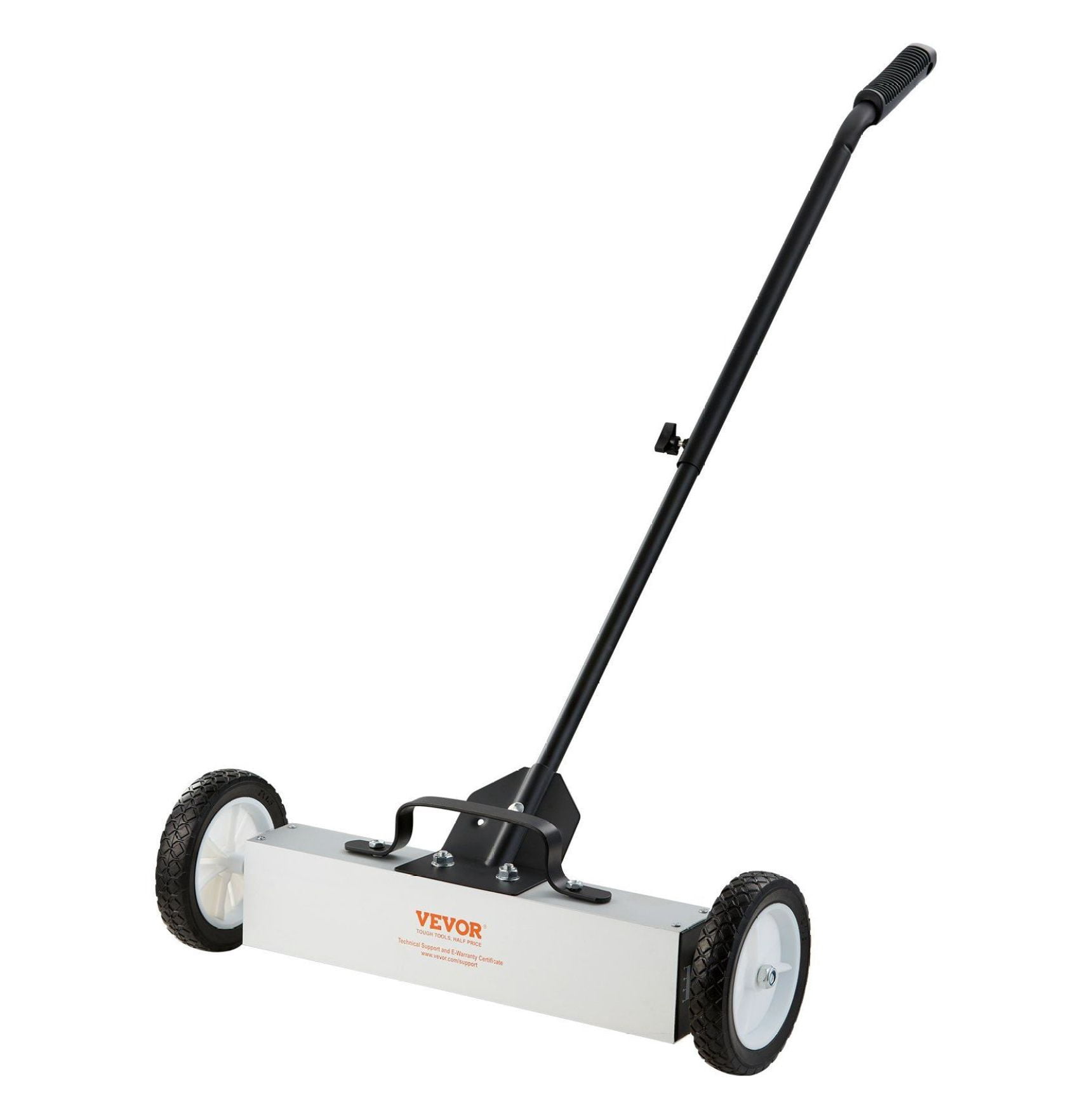 45Lbs Rolling Magnetic Sweeper with Wheels, Push-Type Magnetic Pick Up ...
