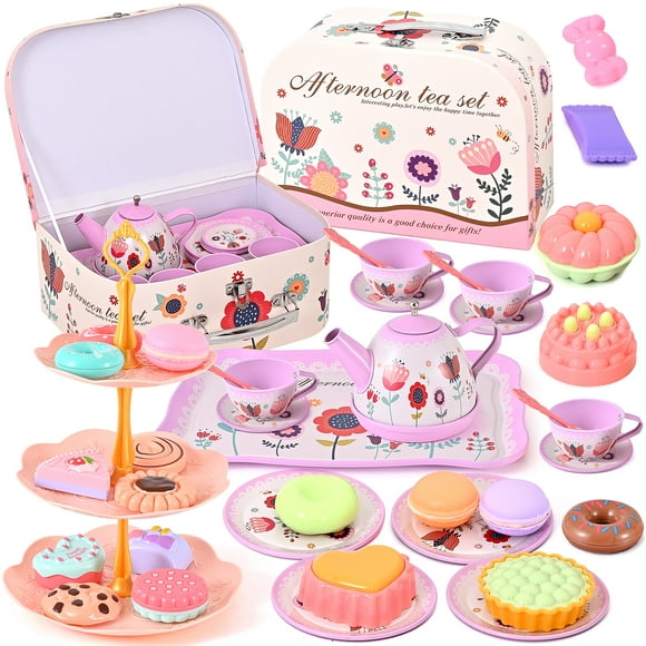 Kids Tea Sets in Play Food & Accessories - Walmart.com