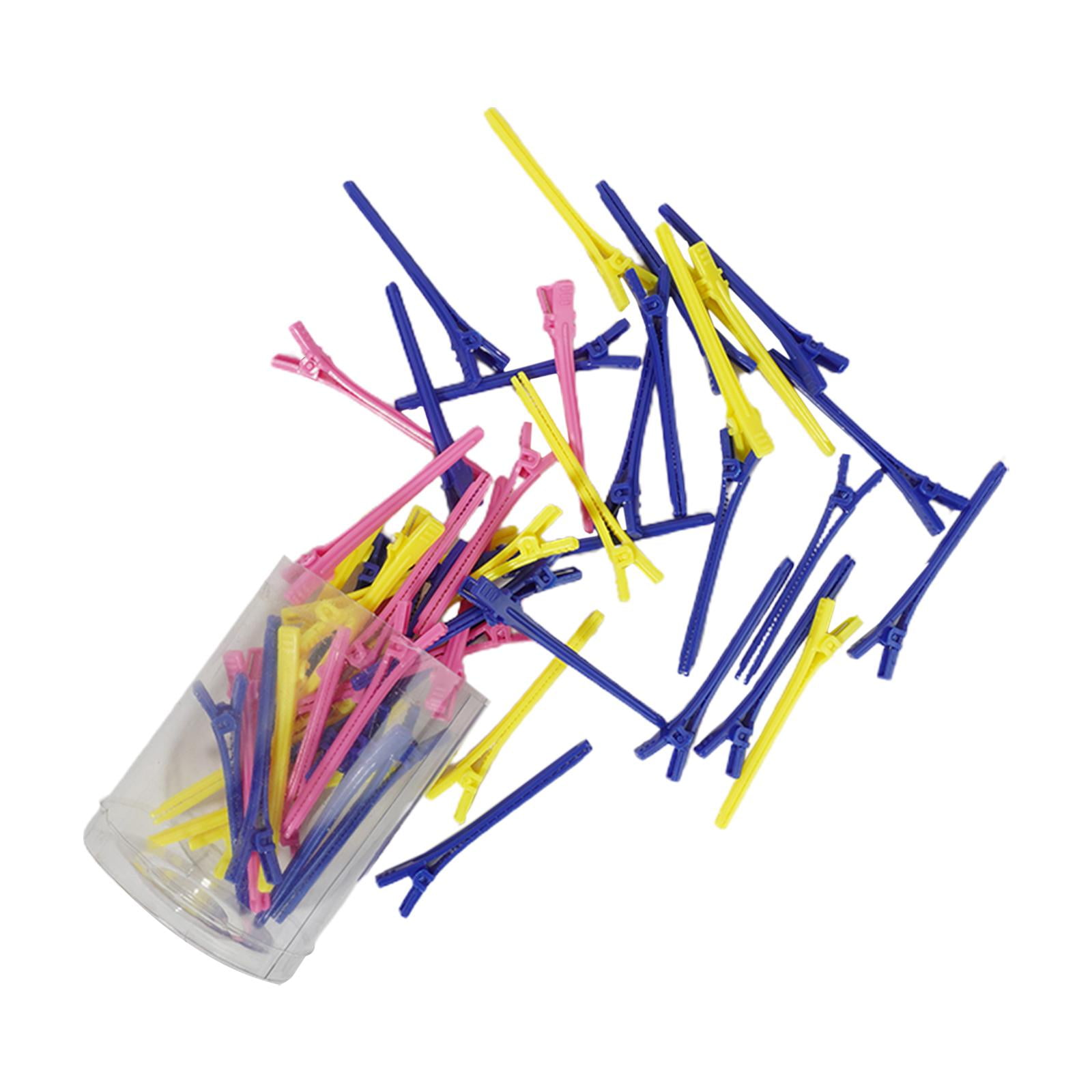 45Pcs Colorful Hair Clips for Styling Sectioning Duckbill Clips ...