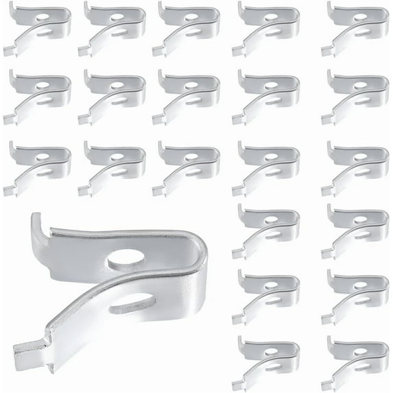 45Pcs Metal Cabinet Shelf Clips Silver Aluminum Adjustable Shelf ...