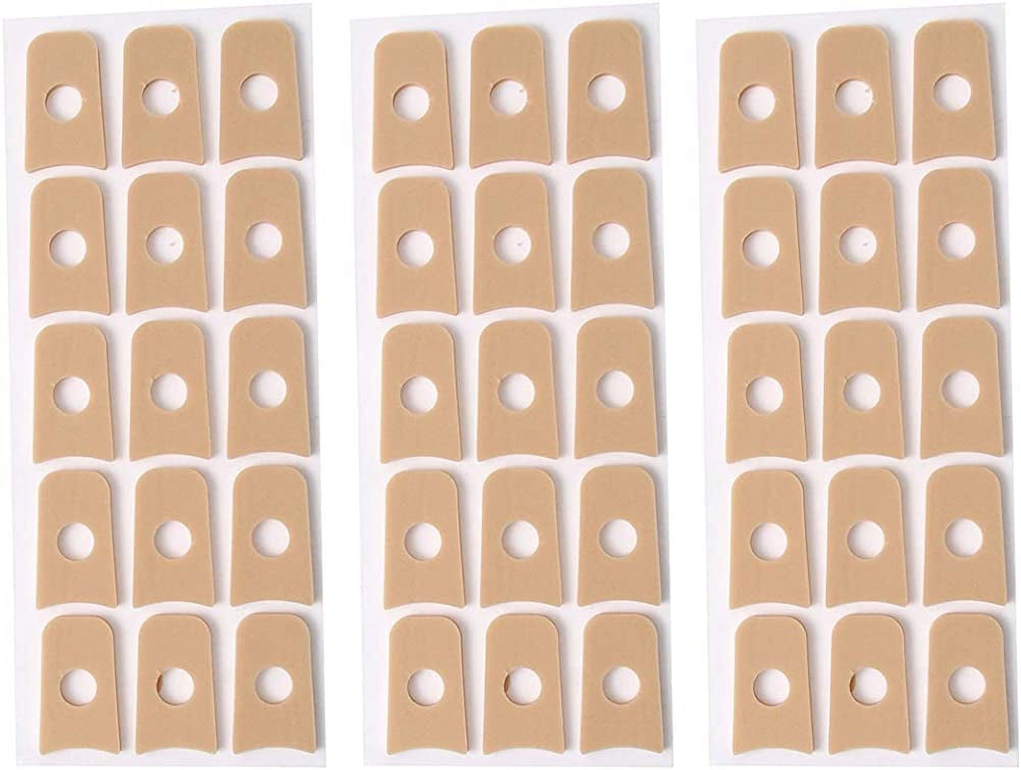 45Pcs Self Adhesive Callus Cushions Waterproof U Shaped Foam Sponge ...