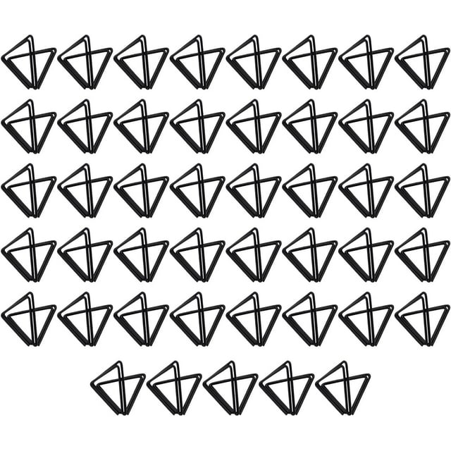 45Pcs Small Table Card Holders Triangle Shape for Wedding Birthday ...