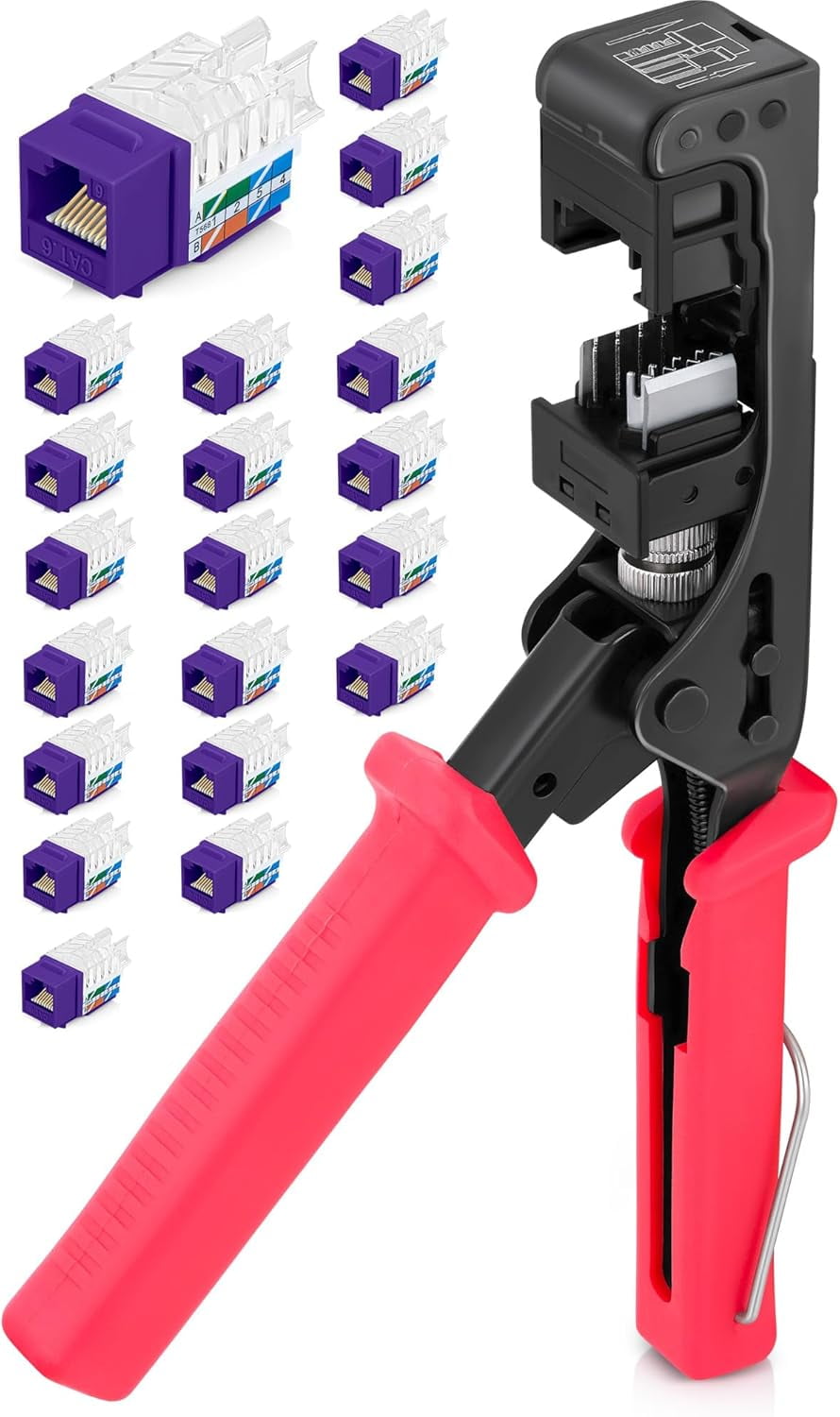 45Term - 45° Angled Speed Termination Tool - With 20-Pack Of 45° Angled ...