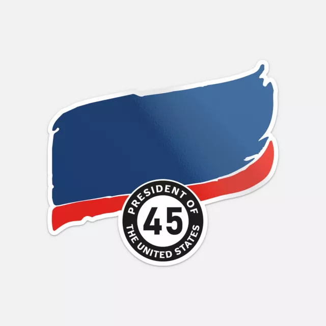 45Th President Of The United States Election Sticker Phone Decal Water ...