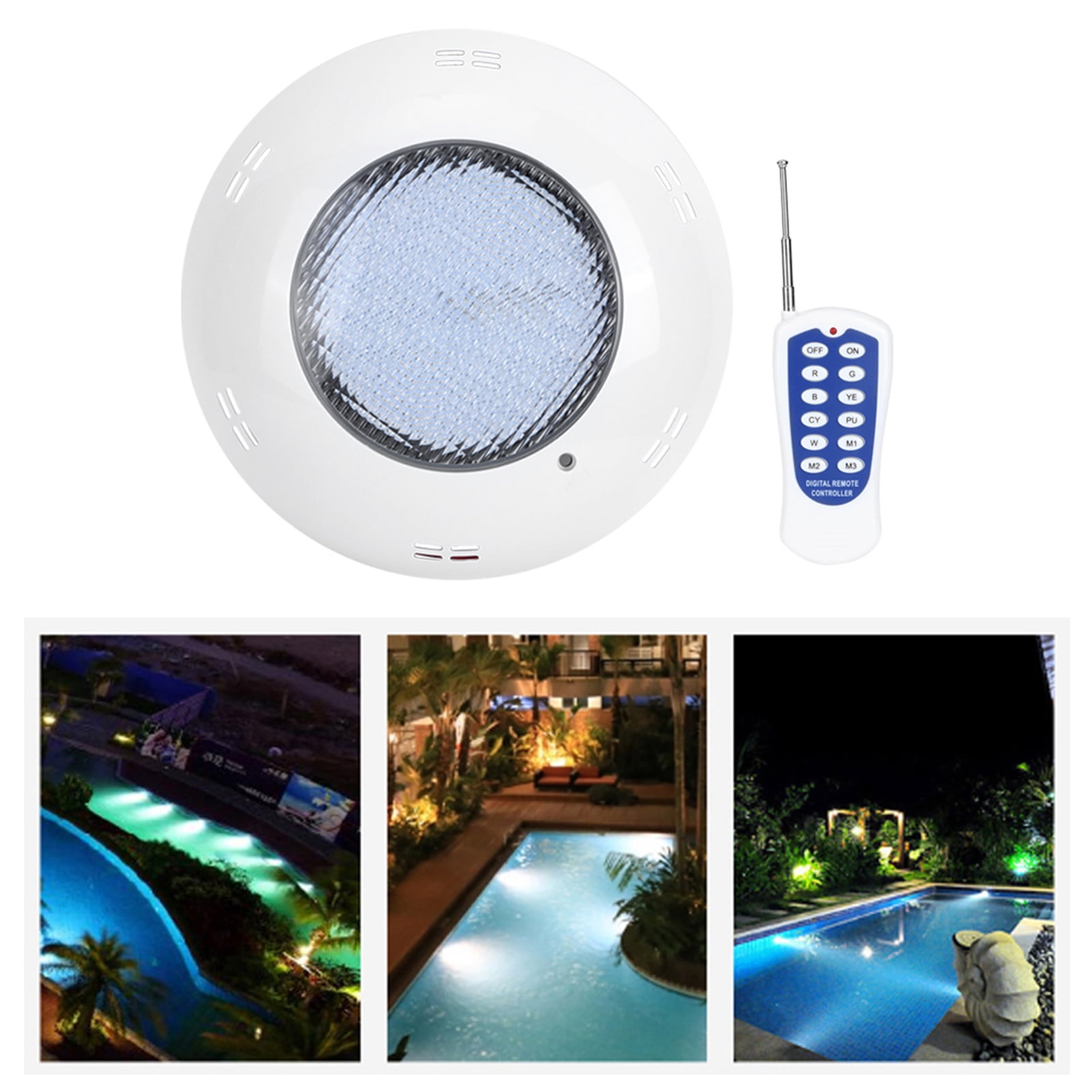 45W 460LED Swimming Pool Wall Light Lamp IP68 Waterproof Underwater ...