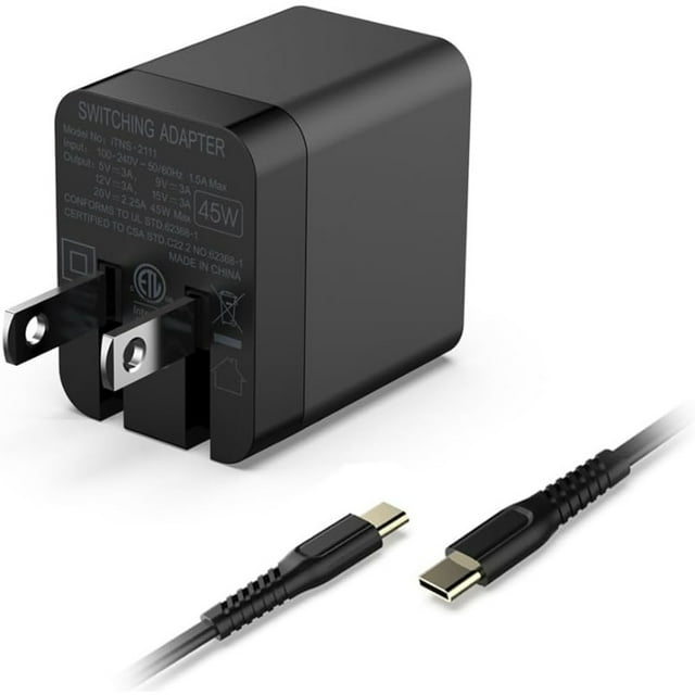 45W Charger for N-Switch 2 Fast Charge 15V/2.6A AC Adapter Power for ...