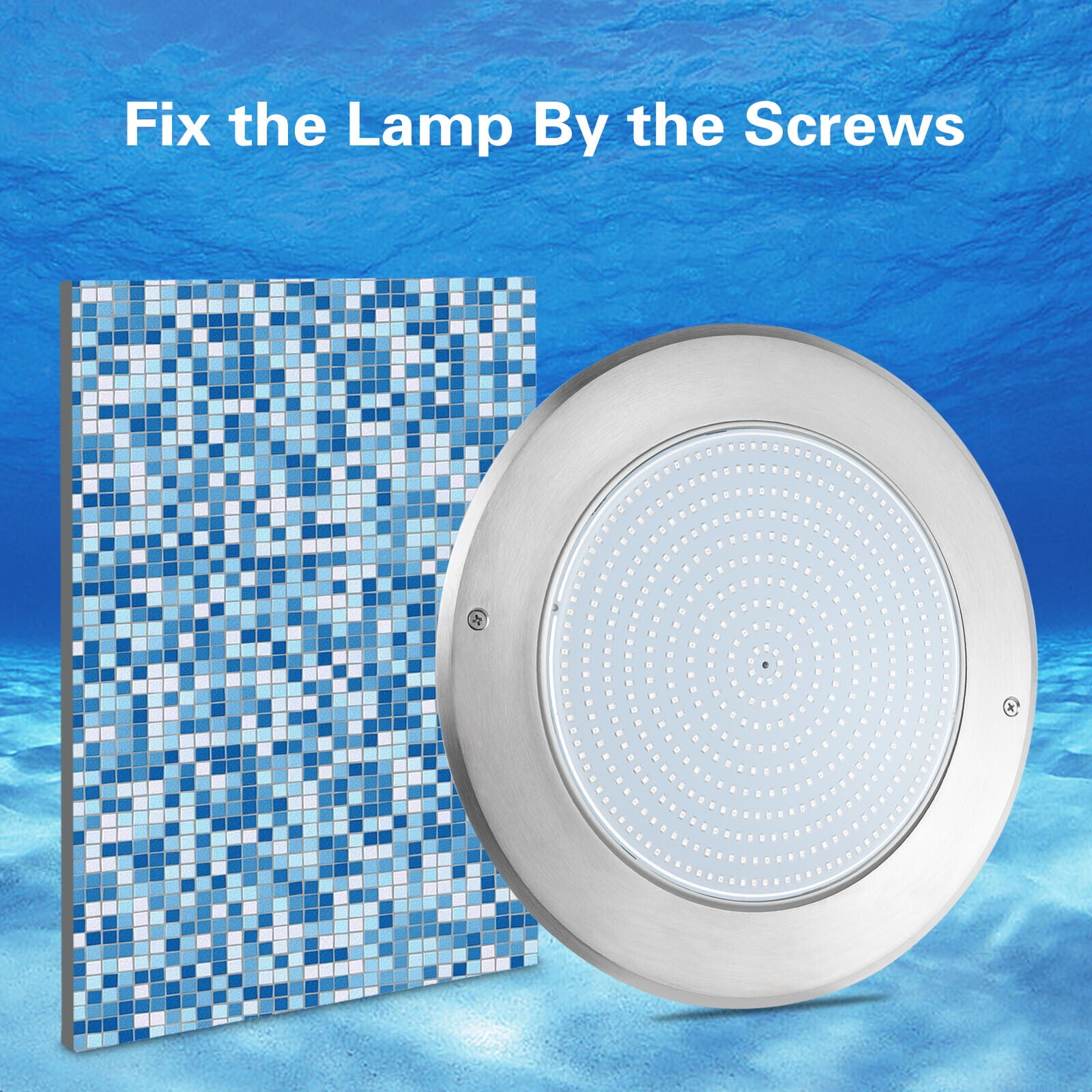 45W LED RGB Pool Light Waterproof Pool Lights Ultra Slim Pool Lights ...