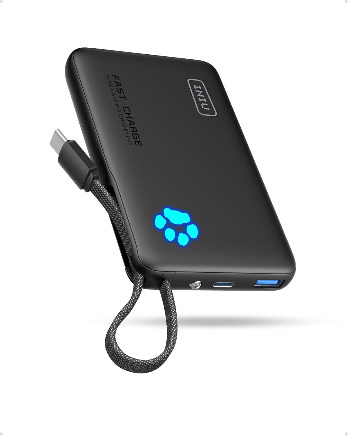 45W Power Bank, Fast Charging Portable Charger with Built-in USB C ...