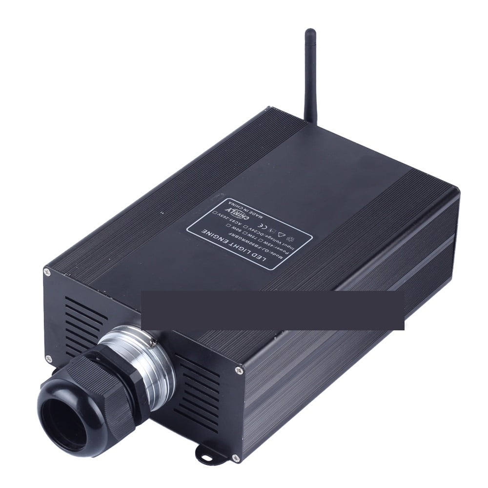 45W RGBW LED Optic Fiber Light Engine, 2.4G Wireless Wall Touch ...