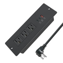 Desk Clamp Power Strip USB C 65W, Desktop Edge Mount Fast Charge ...